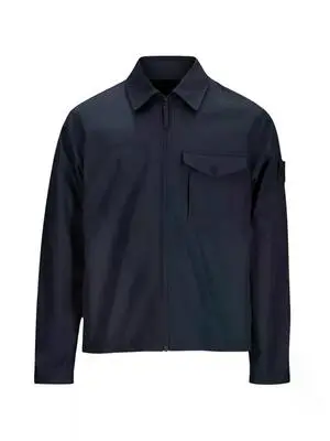 Stone Island All-wheather Zip Jacket - Blue