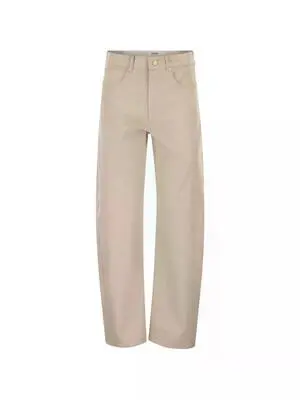 Max Mara Five-pocket Barrel Trousers - Neutrals