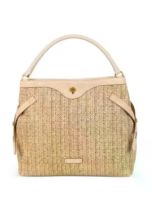 GIANNI CHIARINI Claudette Woven Tote Bag