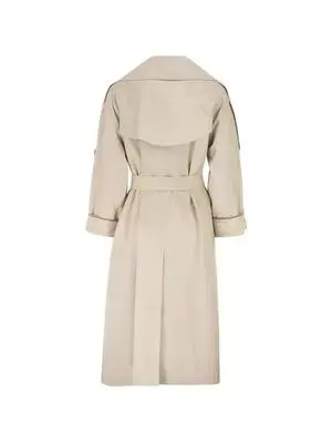 Max Mara Belted Trench Coat - Neutrals