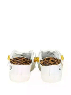 D.a.t.e. Leopard Panel Sneakers