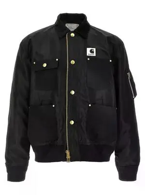 Sacai X Carhartt Wip Duck Jacket - Black