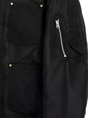 Sacai X Carhartt Wip Duck Jacket - Black