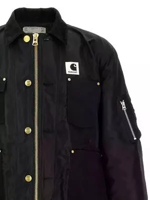 Sacai X Carhartt Wip Duck Jacket - Black