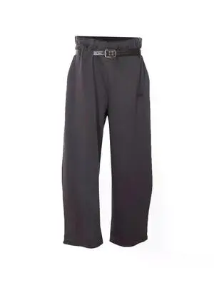 MAGLIANO Belted Cotton Trousers - Grey