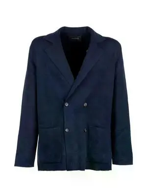 Tagliatore Double-breasted Pocket Blazer - Blue