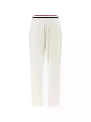Brunello Cucinelli Tricolour Elastic Band Joggers