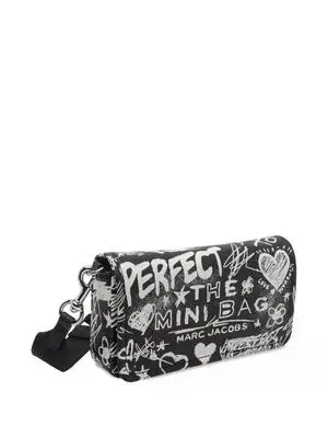 Marc Jacobs Mini Punk Scribble Leather Crossbody Bag