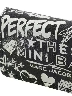 Marc Jacobs Mini Punk Scribble Leather Crossbody Bag