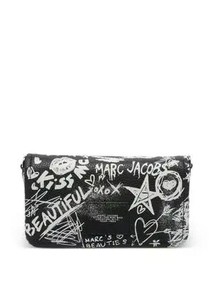 Marc Jacobs Mini Leather Crossbody Bag - Black