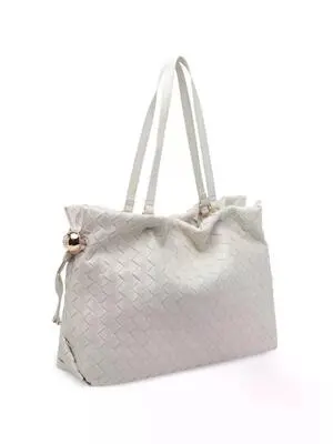 Liu Jo Woven Tote Bag - White