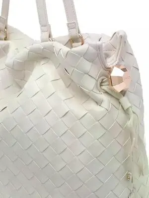 Liu Jo Woven Tote Bag - White