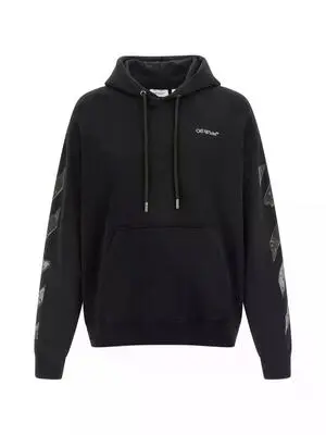 Off-White Arrow Skate Logo Hoodie - Black