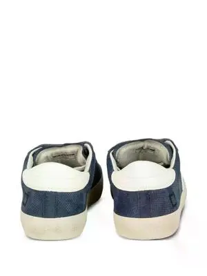 D.a.t.e. Perforated Sneakers - Blue