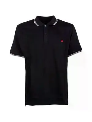 Peuterey Tipped Polo Shirt - Blue