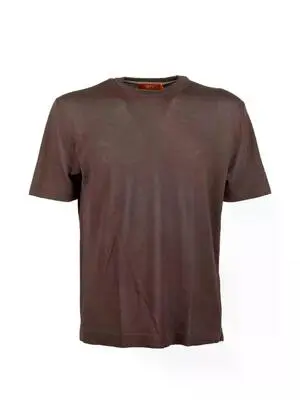 CRUNA Crewneck Short-sleeve T-shirt - Brown