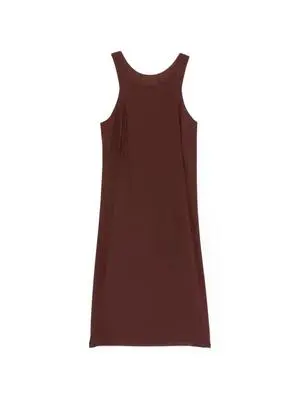 Patrizia Pepe Sleeveless Mini Dress - Brown