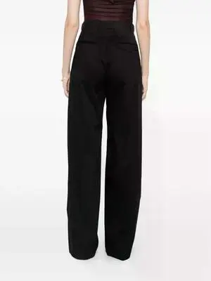 BERWICH Simona 1p Pleated Trousers - Black