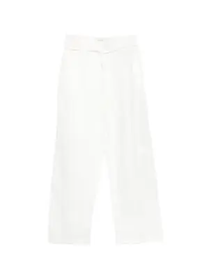 JCSOPHIE Loire Belted Trousers - White