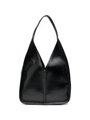 Hereu Calella Hobo Top Handle Shoulder Bag - Black