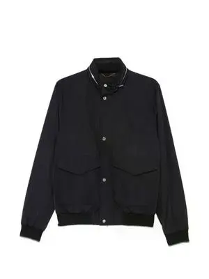MOORER Pocket Jacket - Blue