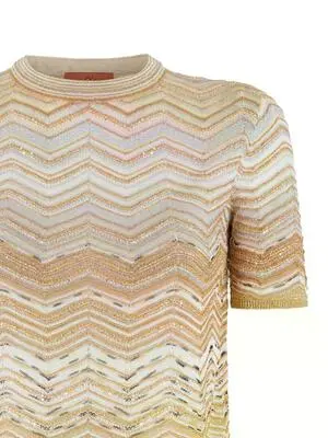 Missoni Sequin Crew-neck T-shirt