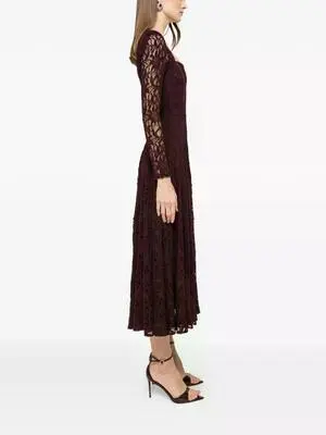 NISSA Lace Midi Dress