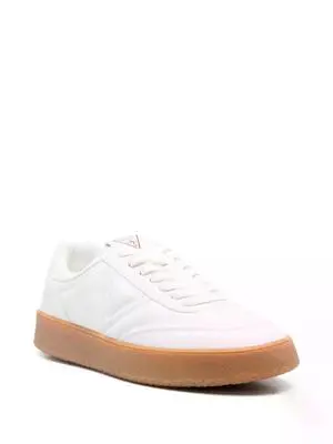 Guess Logo Detail Sneakers - White
