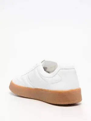 Guess Logo Detail Sneakers - White