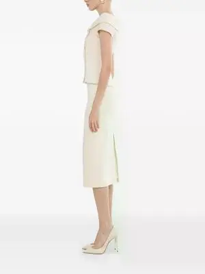 NISSA High-waisted Pencil Midi Skirt