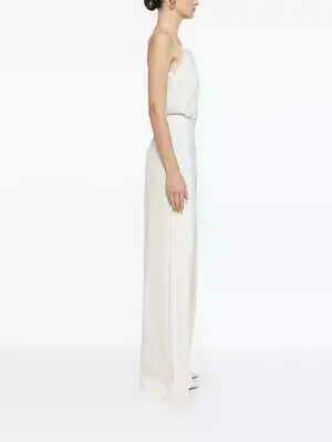 NISSA Lace Panel Blouse