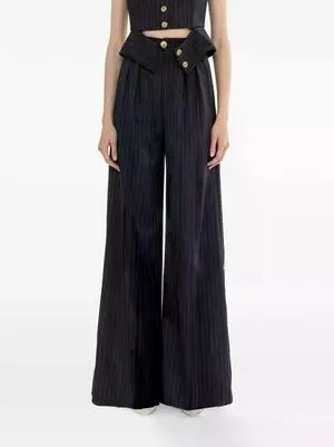 NISSA Pinstripe Palazzo Pants