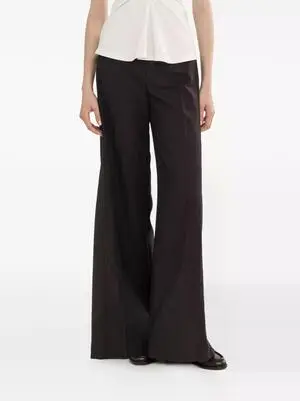 NISSA Wide-leg Linen Trousers