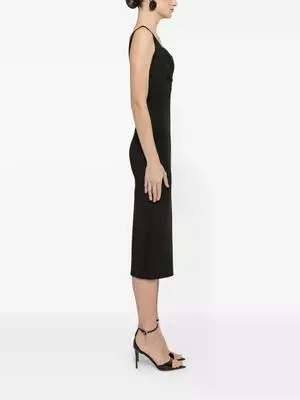 NISSA Lace Sequin Midi Dress