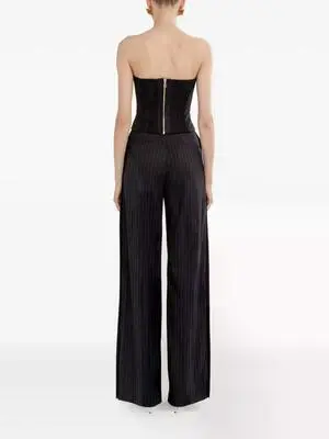 NISSA High-rise Pinstripe Trousers