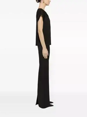 NISSA Bow Detail Blouse - Black