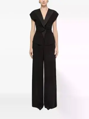 NISSA High-rise Wide-leg Trousers
