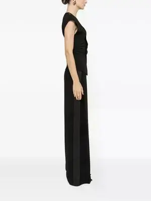NISSA High-rise Wide-leg Trousers