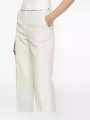NISSA Flared Trousers - White
