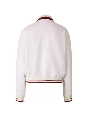 Marni Logo Embroidery Bomber Jacket