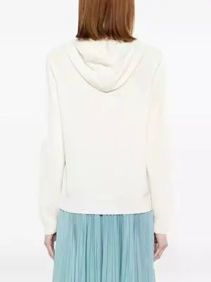 N.peal Hooded Zip-up - Neutrals
