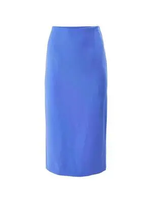 Carolina Herrera Pencil Skirt - Blue