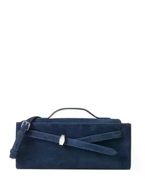 Veronica Beard Suede Dash Clutch - Blue