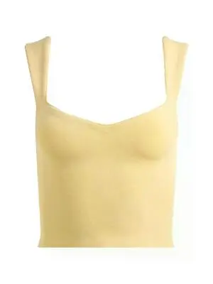 Alice + Olivia Sweetheart Tank - Yellow