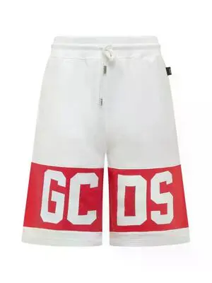 Gcds Logo Shorts - White