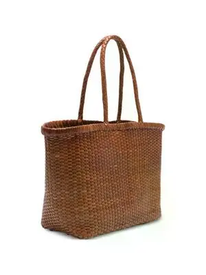 Dragon Diffusion Large B Weave Leather Shoulder Bag