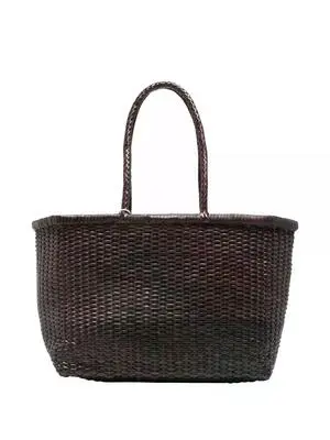 Dragon Diffusion Large B Weave Leather Shoulder Bag