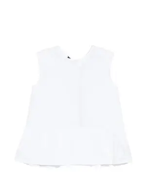 Max Mara Pleated Blouse - White