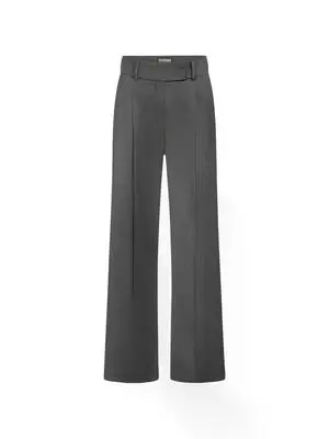 Seductive Pleated Tailored Trousers - Grey