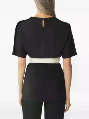 LANVIN Tie-detail Top